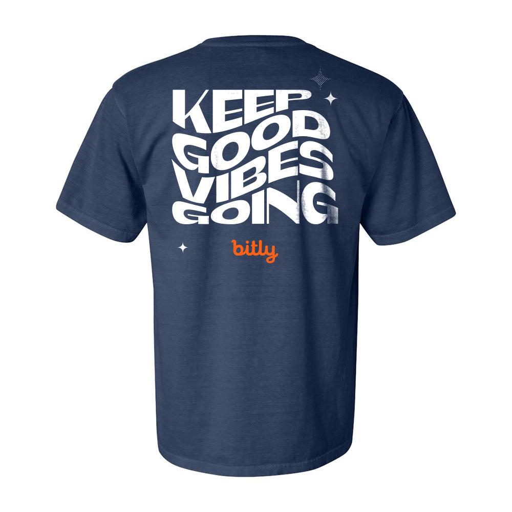 Keep Good Vibes Going Short Sleeve Tee – Bits by Bitly